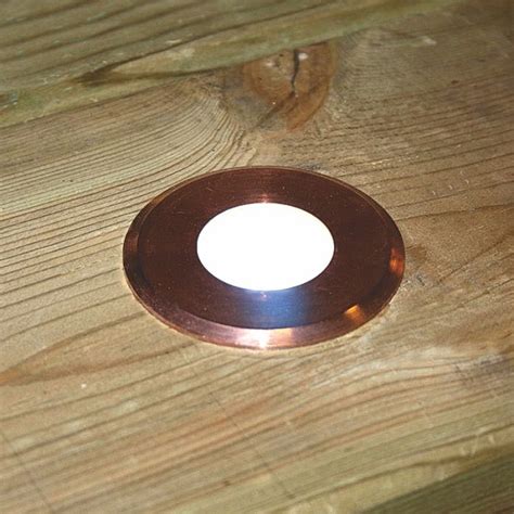Elipta Navigator Maxor Copper 12v White Led Round