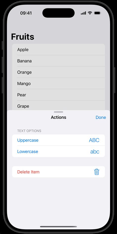 Creating A Reusable Action Menu Component In Swiftui