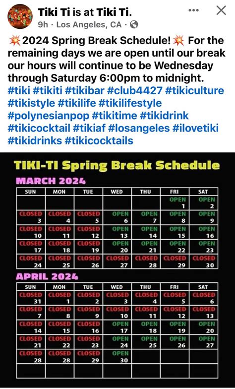 Tiki Ti Spring Break Rtiki