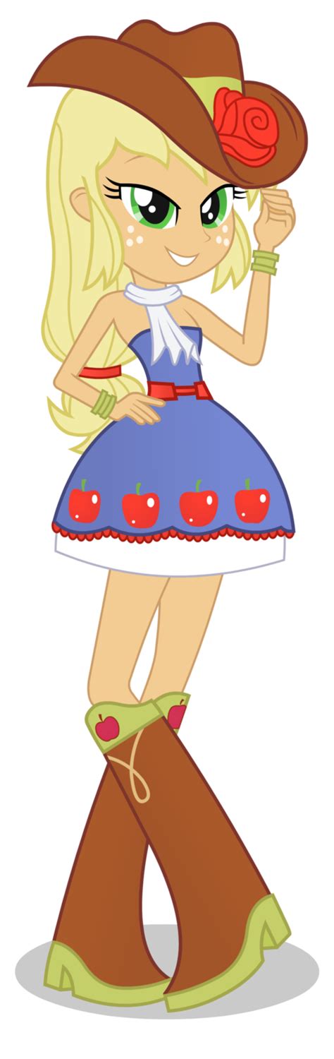 AppleJack Ver 2 Equestria Girl By Negasun On DeviantART My Babe