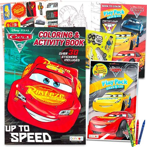 Disney Cars Coloring Set