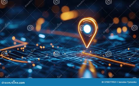 Geospatial Map Technology Royalty Free Illustration 328745112
