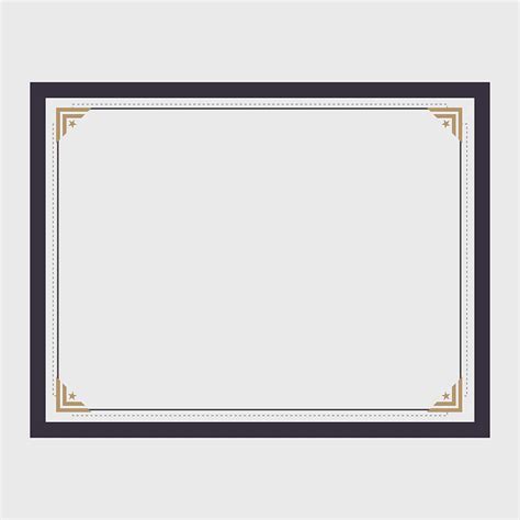 Certificate Border Design Brown Frame Pattern Text Frame Layout Gold