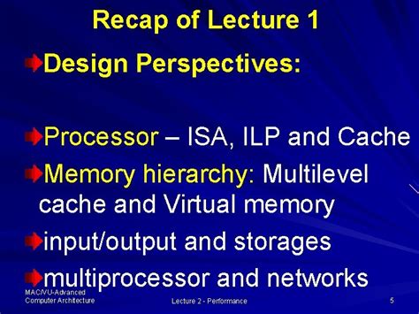 Cs 704 Advanced Computer Architecture Lecture 2 Quantitative