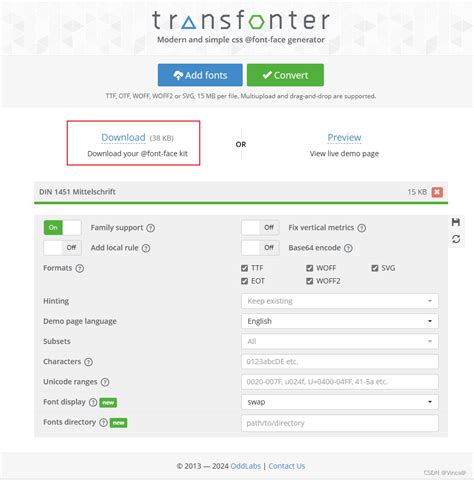 将字体文件 Ttf 转成 Css Font Face 代码引入ttf 转换 Font Face Csdn博客
