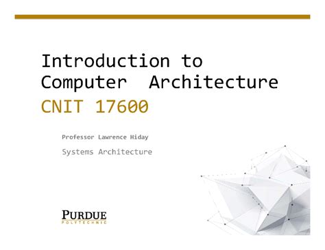 2 Lecture Notes Systems Architecture Introduction To Computer