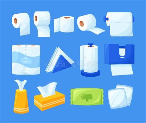 Hygiene Set Toilet Items Stock Illustrations 338 Hygiene Set Toilet