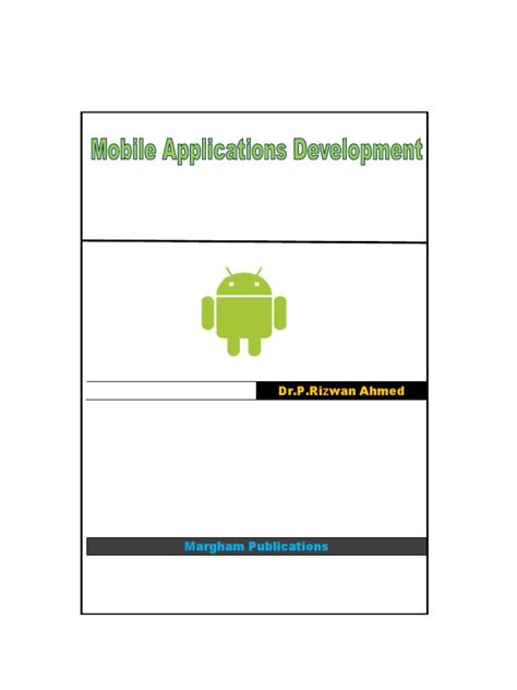 mobile application development pdf eclipse software android operating system
