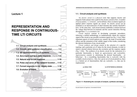 Representation And Response In Continuous