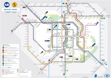 Map Of Brussels Train Railway Lines And Railway Stations Of Brussels