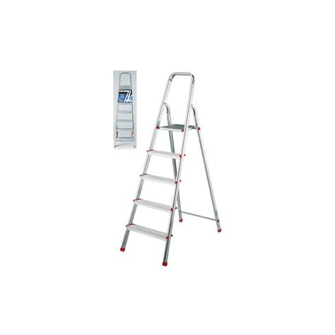 Scala Alluminio 5 Gradini Scab