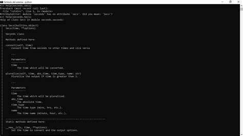 Como Interpretar La Informacion De Una Libreria De Python Stack