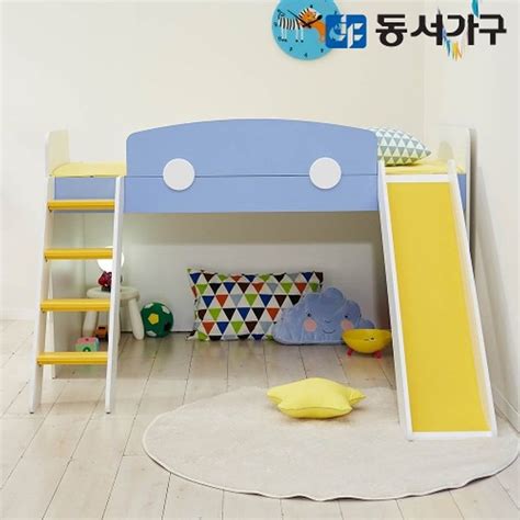 미끄럼틀벙커침대 수납과 놀이를 한 번에 Bxcdn