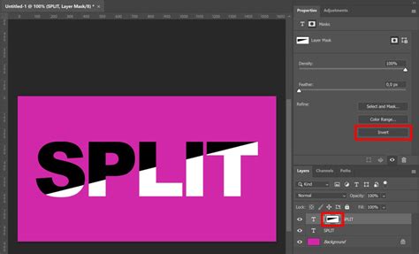 Split Color Text Effect In Adobe Photoshop Edit With Kim