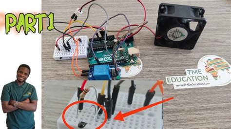 How To Make A Temperature Sensor Project Using Thermistor And Arduino Uno Part YouTube