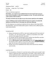 Lab106 Assignment Docx CSCI 161 Lab106 Assignment Assignment Prefix Due Date Fall 2017 Page