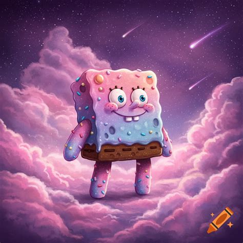 Squidward From Spongebob Wearing A Red Tracksuit With Number 456 Standing In A Dark Stylized