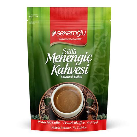 Sekeroglu Pistachio Coffee 200g Sutlu Menengic Kahvesi Sekeroglu Turkey