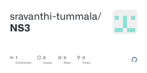 Github Sravanthi Tummalans3