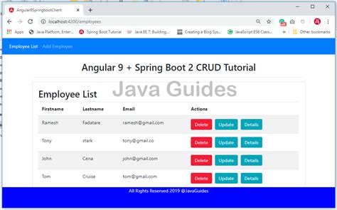 Free Spring Boot Angular Open Source Projects Github