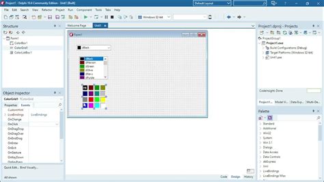 Delphi Color Components Youtube
