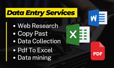 Do Excel Data Entry Copy Paste Web Research Etc By Morsheed Fiverr
