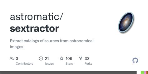 Sextractor Introduction Rst At Master Astromatic Sextractor GitHub