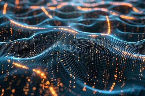 Visualization Of A Futuristic Neural Network Using Bright Generative Ai
