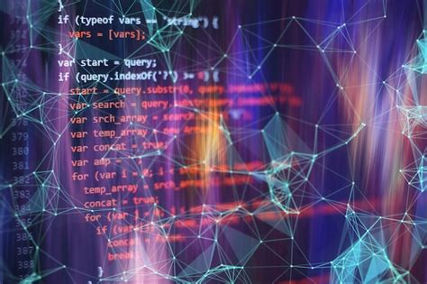Premium Photo Running Computer Data Programming Web