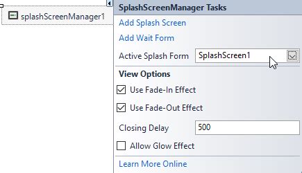 Splash Screen Winforms Controls Devexpress Documentation