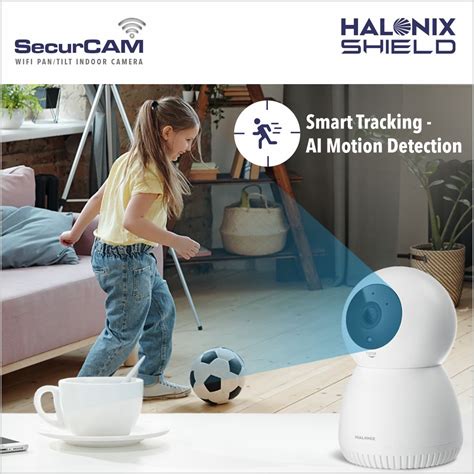 Halonix Securcam 360° 3mp 3k Pro Hd Pantilt Wi Fi Smart Home Security