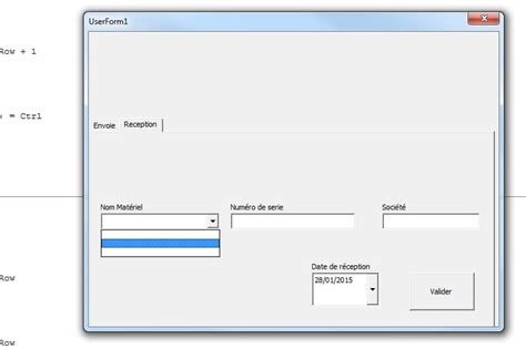Combobox Avec Condition