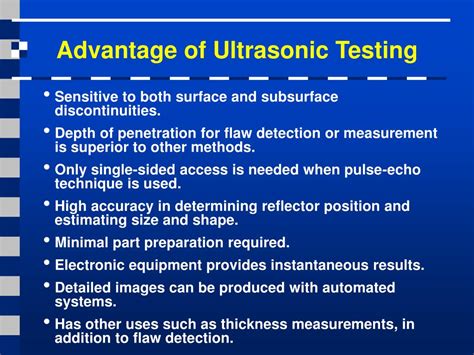 PPT Ultrasonic Testing PowerPoint Presentation Free Download ID