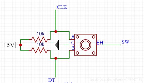 Stm32学习笔记（17）旋转编码器初解旋转编码器原理图 Csdn博客