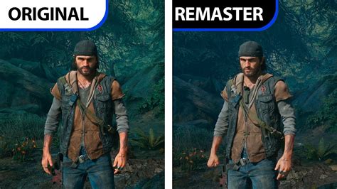 Days Gone Original Vs Remaster Final Gameplay Graphics Comparison