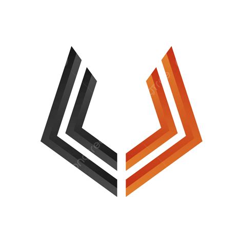 Desain Logo Huruf U Kamu Logo U Huruf U Png Dan Vektor Dengan Background Transparan Untuk