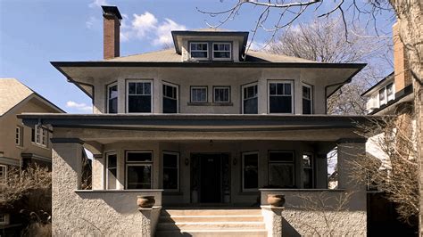 Understanding The American Four Square Style Homes Opple House