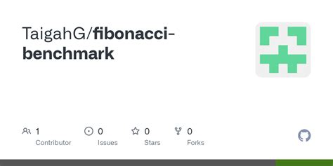 Github Taigahgfibonacci Benchmark