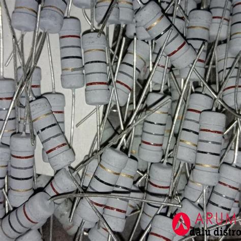Jual Resistor 18 Ohm 18r 18ohm 2watt 2 Watt Toleransi 5 Pcmelebik54 Segera Dapatkan Shopee