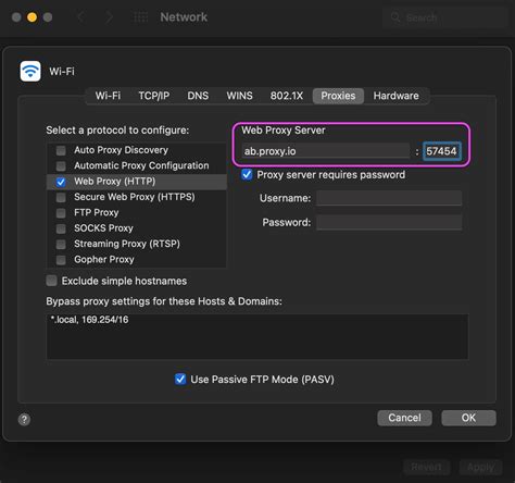 MAC Proxy Settings How To Set Up Change Proxy Settings
