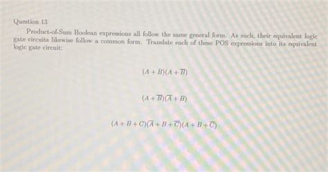 Solved Tutorial 1 Question 8 Write A Boolean Sop Expression