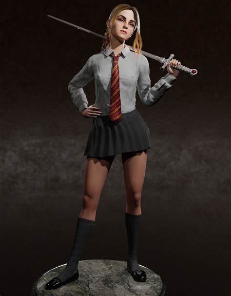 Adult Hermione And The Sword Of Gryffindor Nsfw Stl Bundle 3d Model 3d Printable Cgtrader