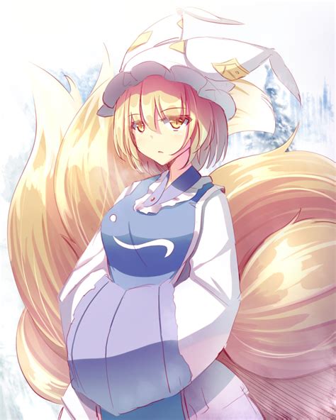 Yakumo Ran Touhou Drawn By Liya Danbooru