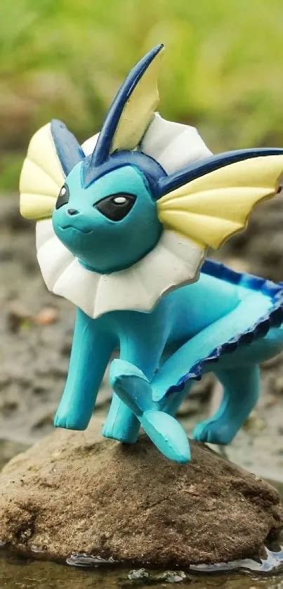 Vaporeon In Nature Scene Free Download