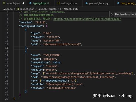 在vscode和lldb上debug Tvm的笔记 知乎