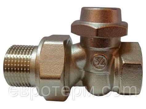 Кран радиаторный нижний прямой 3/4 GROSS Optimal, цена 225.45 грн ...