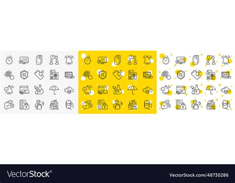 Outline Teamwork Questions Cogwheel Settings Vector Image