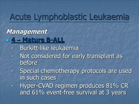 Ppt Acute Leukaemia Powerpoint Presentation Free Download Id2973496