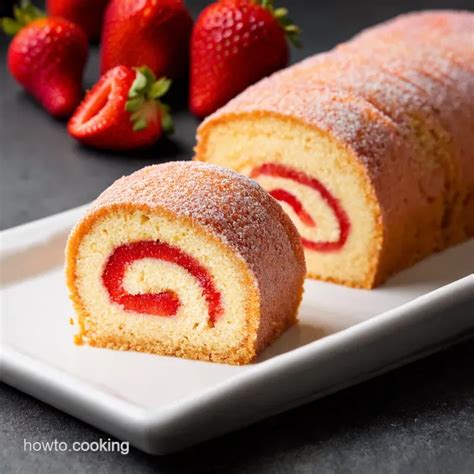 Strawberry Dream Swiss Roll My Scrumptious Recipe How To Cooking