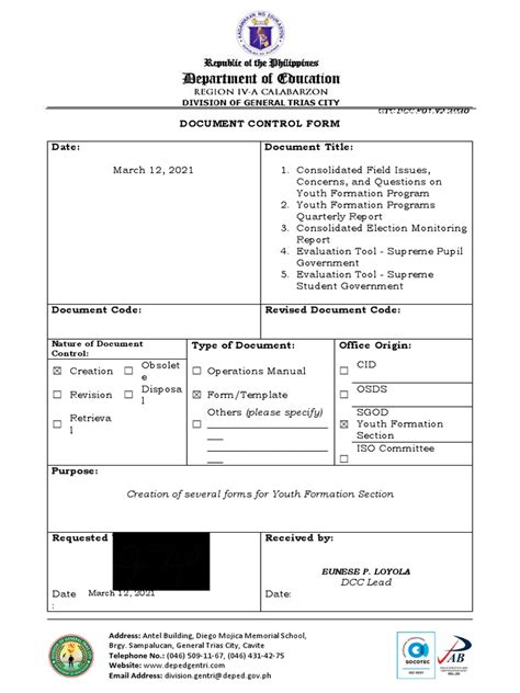 Dcf Several Forms Batch 1 March 12 2021 Pdf Computing